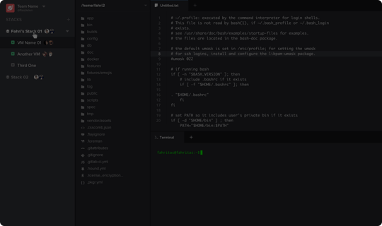Modern Dev Environment Delivered · Koding